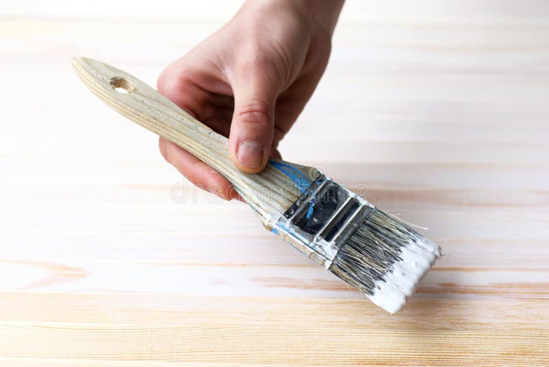 Tool for handwork stock photo. Image of paintbrush, holding - 123146166
