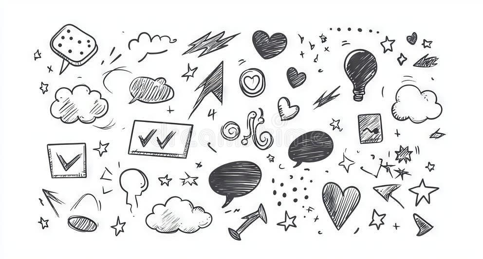 Brush for Highlighting Text, Emphasis on Text, Underlining Tool. Hand ...