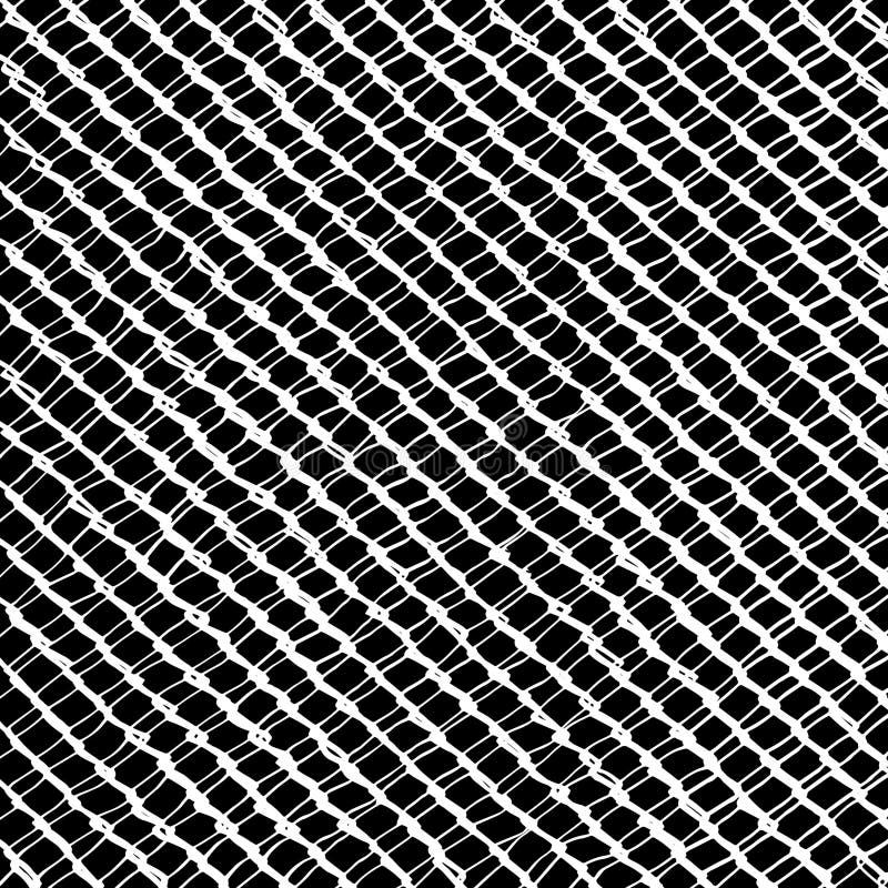 Wire Fence Mesh Pattern, Freehand Drawn Image, Digitally Remastered ...