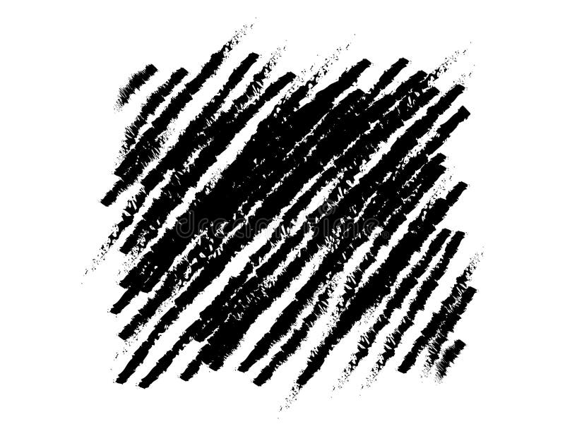 Brush Marks Hand Drawn, Ink Stain, Brush Paint, Brush Stroke Scratch ...