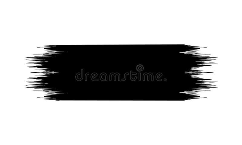 Brush Marks Hand Drawn, Ink Stain, Brush Paint, Brush Stroke Scratch ...