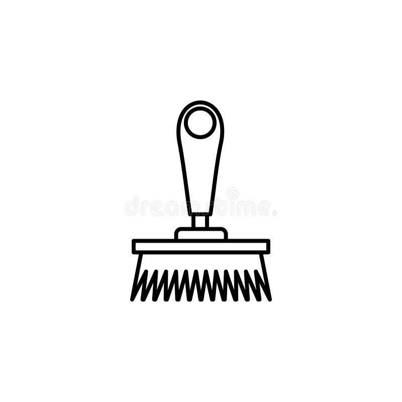 Brush, Mop, Scrubber Icon. Element of Kitchen Utensils Icon for Mobile ...