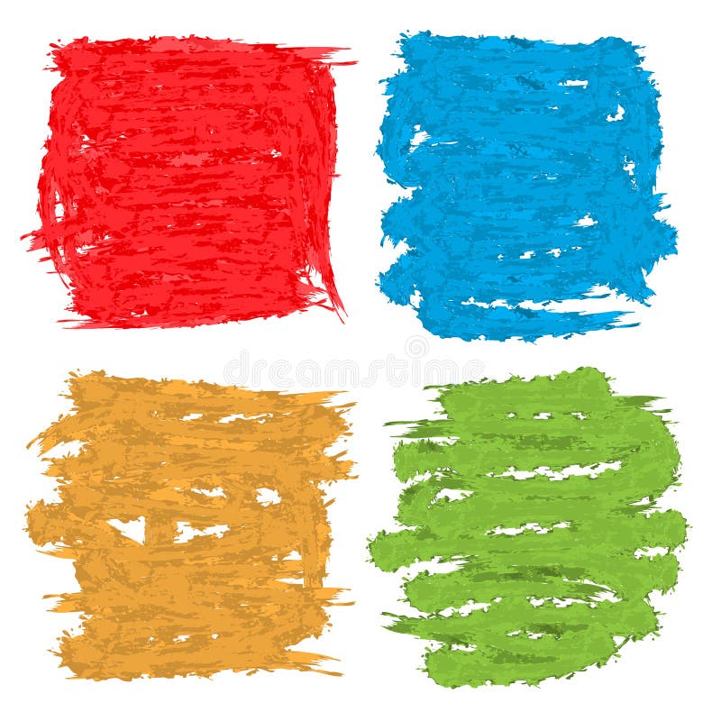 Brush painted stock vector. Illustration of blot, element - 38992481