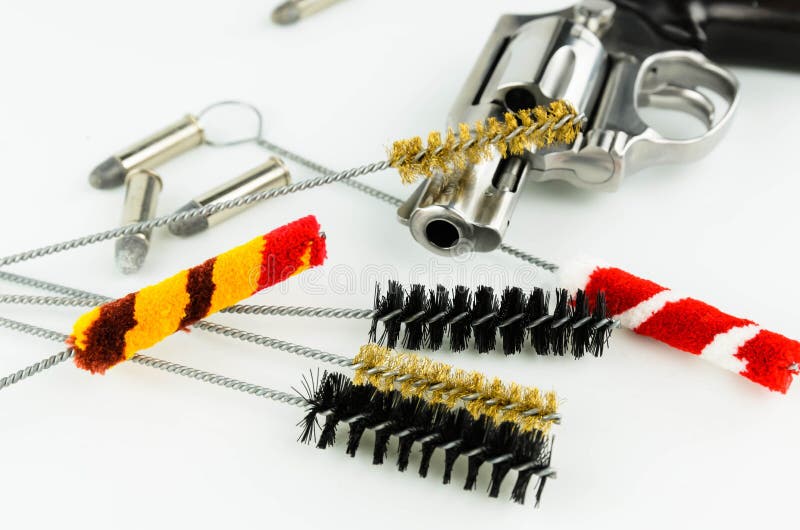 Brush Set Cleaning Gun stock image. Image of shotgun - 58471133