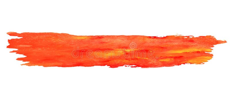 Brush Stripe Texture Red and Yellow Stock Illustration - Illustration ...