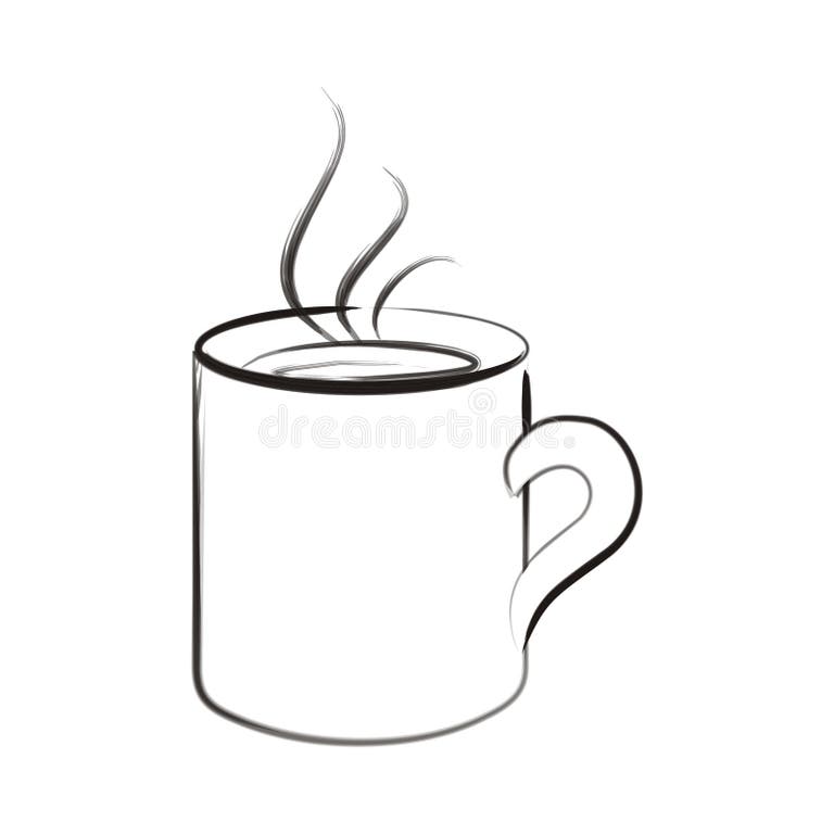 Coffee Mug Drawing Stock Illustrations – 60,098 Coffee Mug Drawing ...