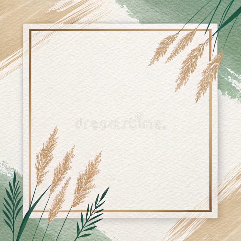 Brush Stroke Border Paper Texture Painterly and Dynamic Stock ...