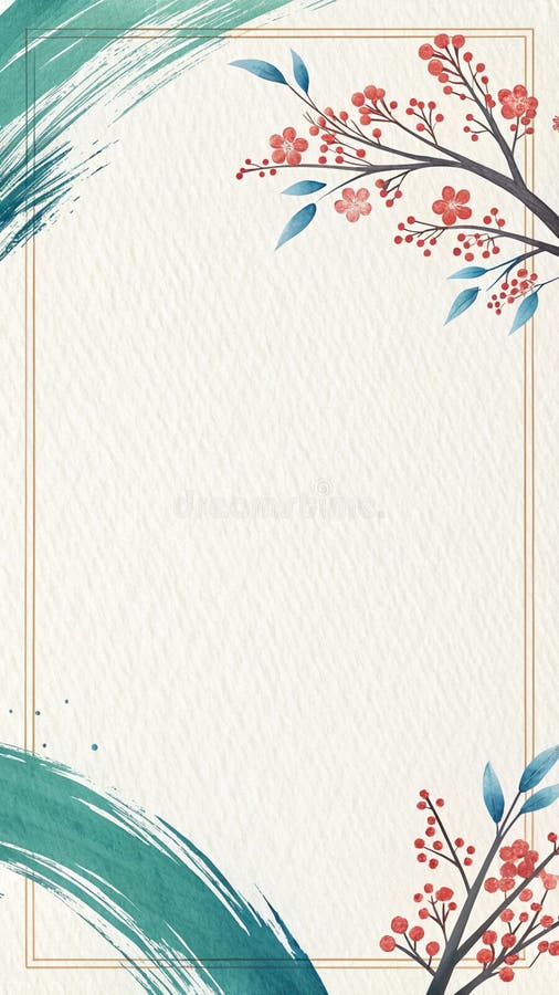 Brush Stroke Border Paper Texture Painterly and Dynamic Stock ...
