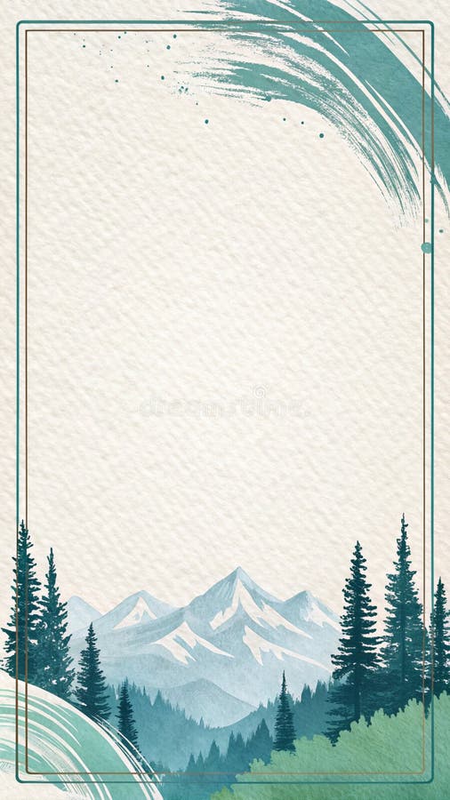 Brush Stroke Border Paper Texture Painterly and Dynamic Stock ...