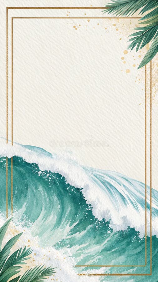 Brush Stroke Border Paper Texture Painterly and Dynamic Stock ...