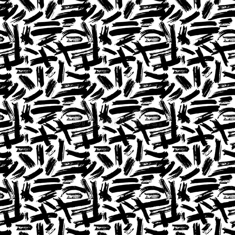 Seamless Brush Stroke Pattern Stock Illustrations – 92,145 Seamless ...