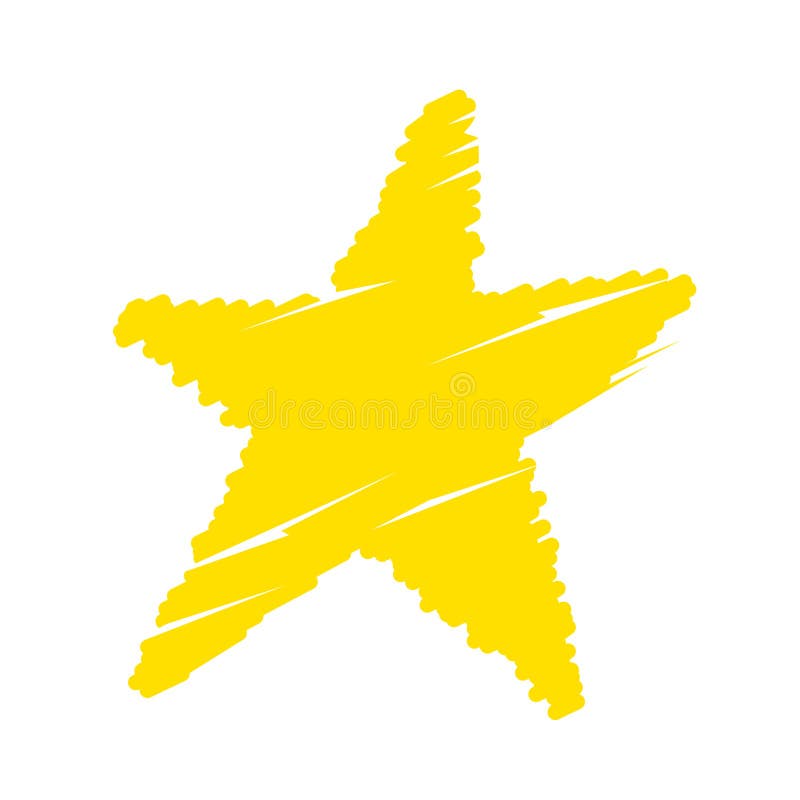 Brush stroke of star stock vector. Illustration of geometric - 342724966