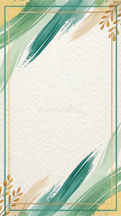 Brush Stroke Border Paper Texture Painterly and Dynamic Stock ...