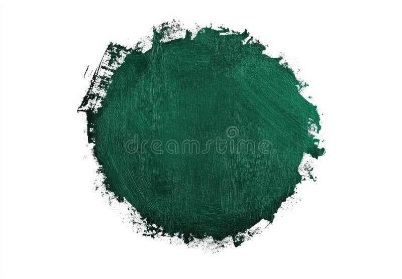 Brush Strokes Splashes Green Isolated Transparent Base Stock Photos ...