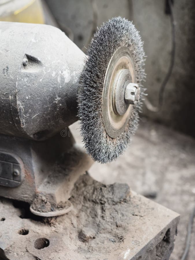 Brush Tool Object, Industrial Equipment Stock Photo - Image of garage ...