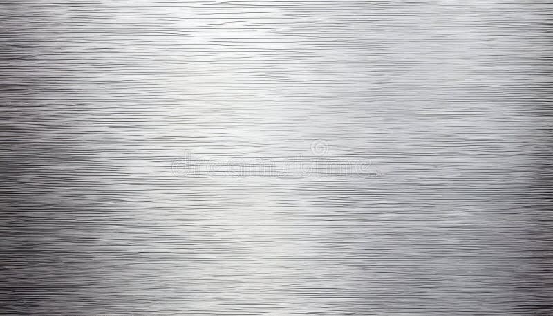 Brushed Aluminum Background or Texture Stock Illustration ...