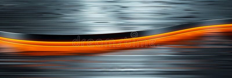 Brushed Aluminum with Glowing Orange Lines: Sleek and Industrial, Great ... Brushed Aluminum with Glowing Orange Lines: Sleek and Industrial, Great ...