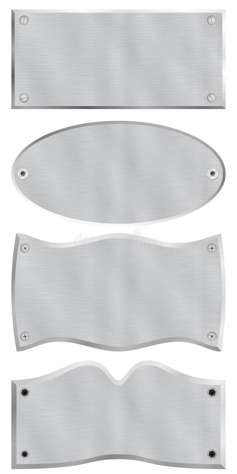 Plaques Vector Stock Illustrations – 640 Plaques Vector Stock ...