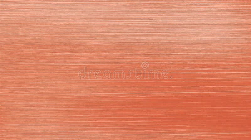 Brushed Copper Metal Texture with Warm Reddish Orange Hues Creating an ...