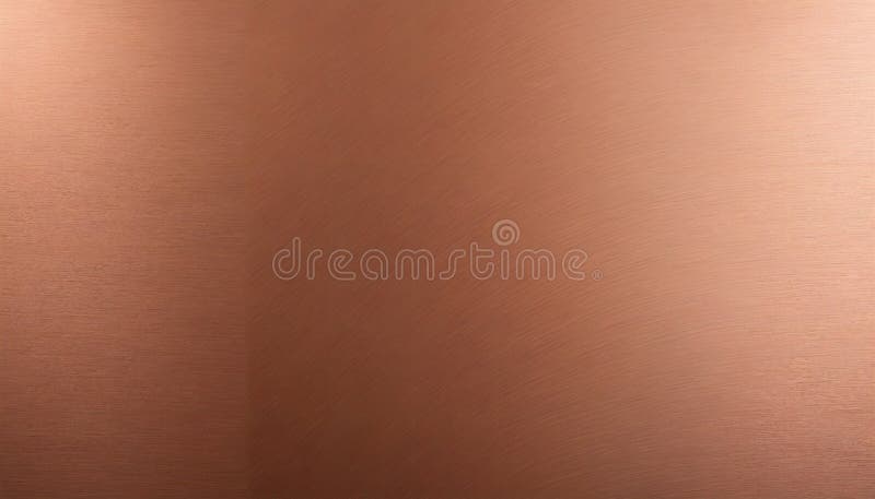 A Brushed Copper Surface with Linear Grain Patterns Stock Image - Image ...