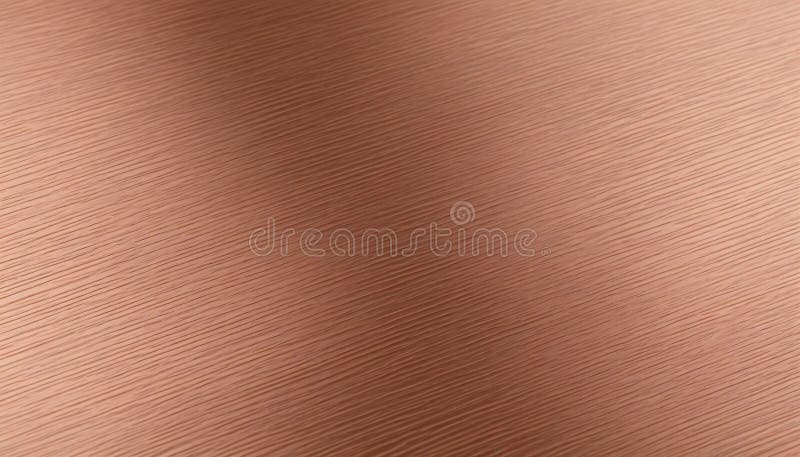 A Brushed Copper Surface with Linear Grain Patterns Stock Image - Image ...