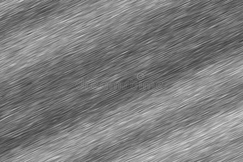 Brushed Dark Metal Texture. Stock Illustration - Illustration of decor ...