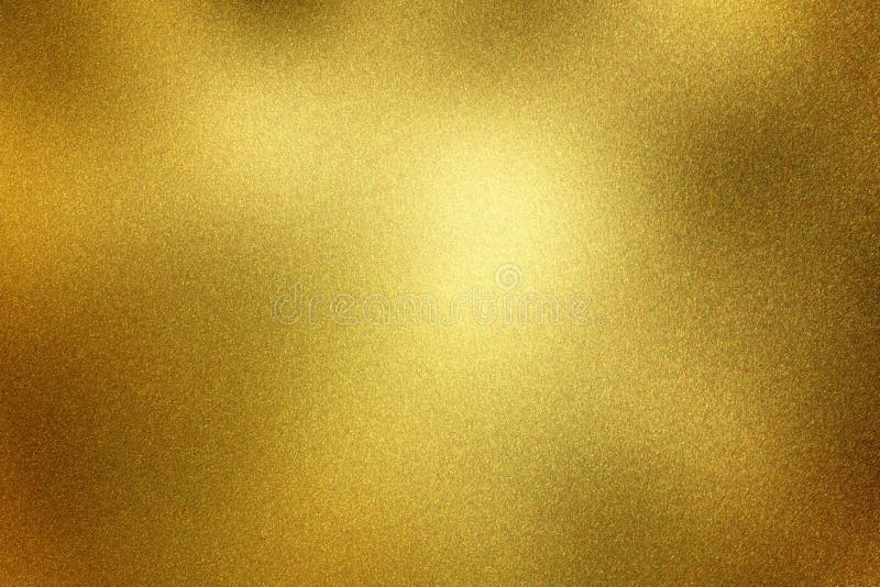 Brushed Glossy Golden Metal, Abstract Texture Background Stock ...