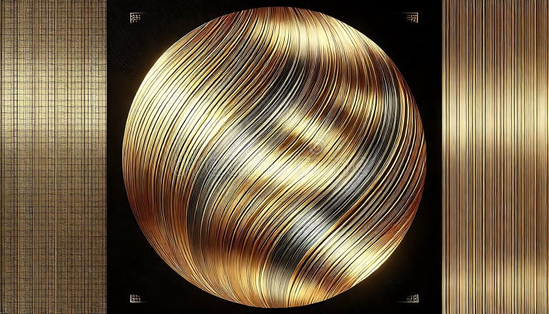 Brushed Gold Beautiful Foil Texture with Subtle Linear Patterns, Soft ...