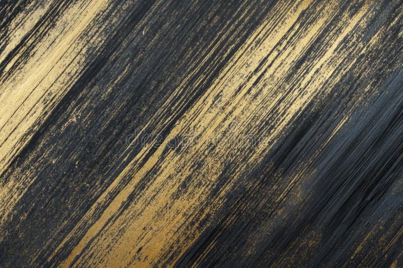 Brushed Gold Metal Texture Soft Linear Reflections Creating Sleek ...