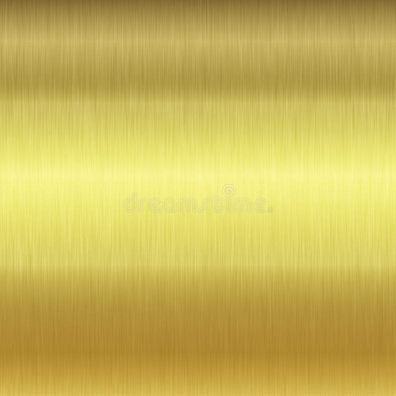 Brushed gold plate texture stock illustration. Illustration of material ...