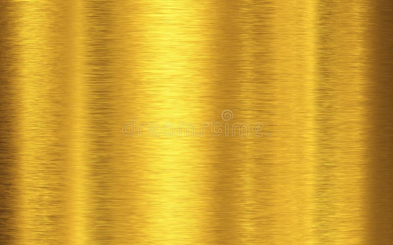 Brushed Gold Surface Background with Light Reflection Stock ...