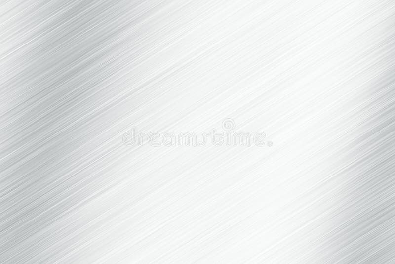 Brushed Light Metal Texture Stock Photo - Image of metallic, decor ...