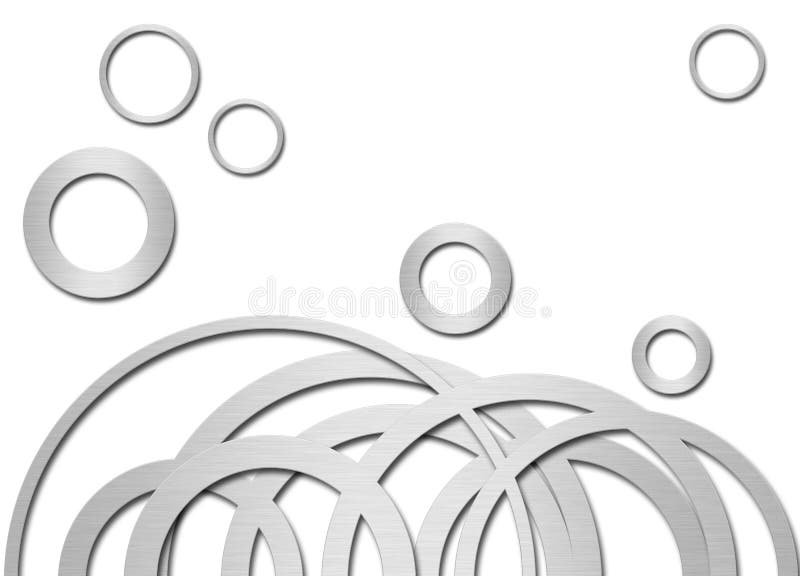 Brushed metal circles stock illustration. Illustration of curved - 3466349