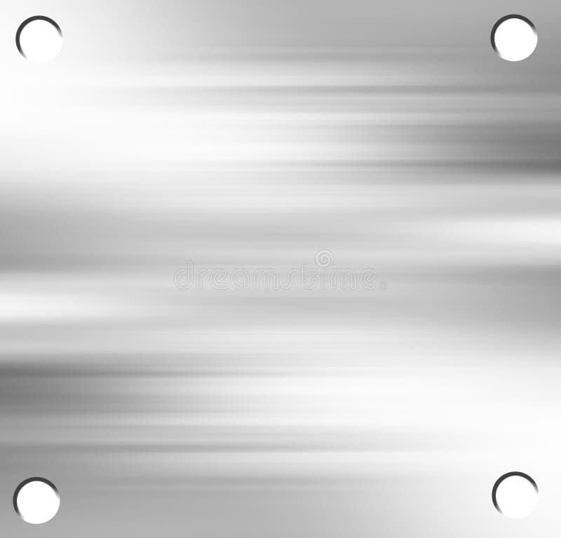 Brushed metal plate stock illustration. Illustration of shine - 4734317