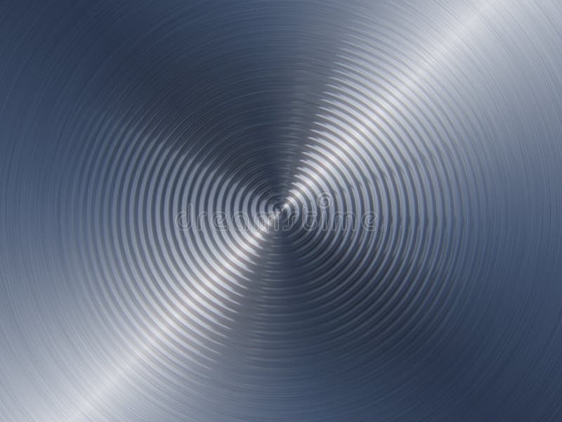 Aluminium Circular Texture