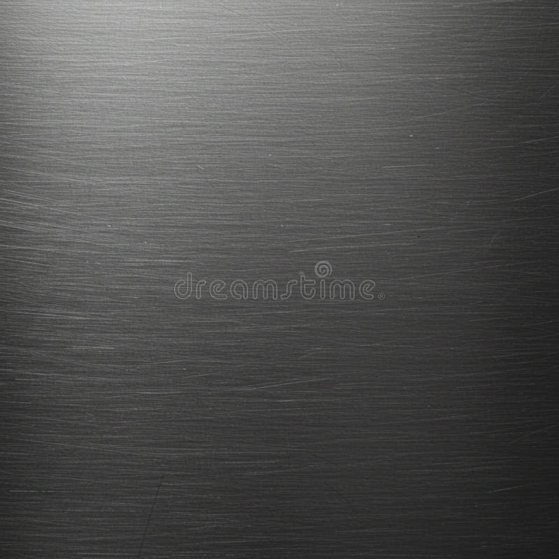 A Brushed Metal Surface with a Matte Finish Features Fine, Linear ...