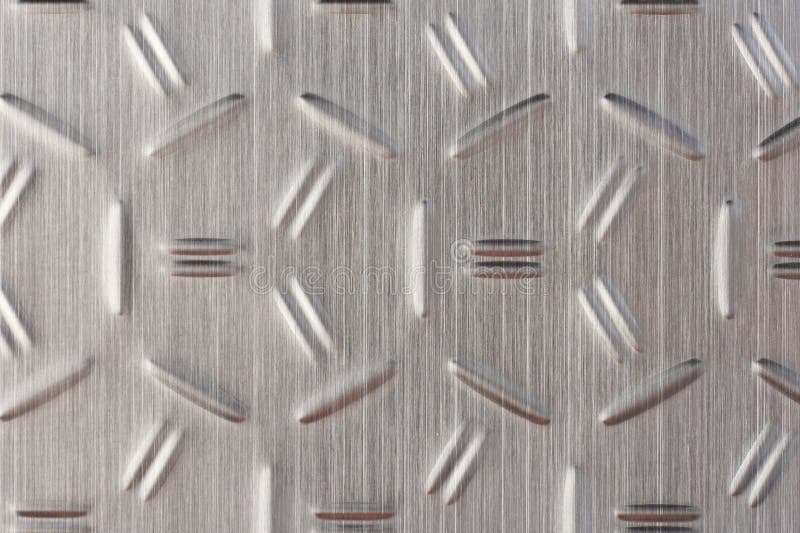 Brushed Metal Surface Plate Stock Photo - Image of closeup, frame ...