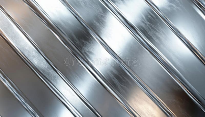 Brushed Metal Surface Showing Diagonal Scratched Lines Texture Stock ...