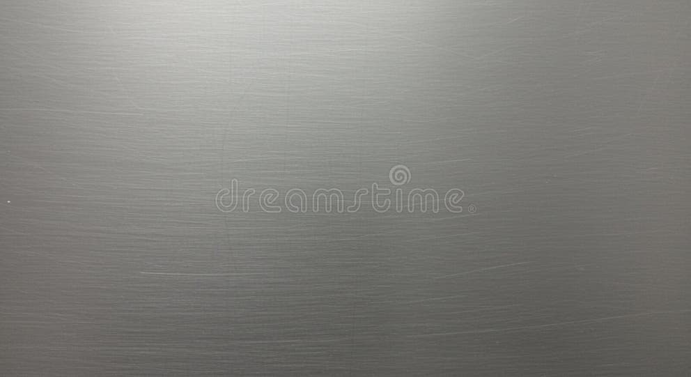 Brushed Metal Surface with a Smooth, Matte Finish and Subtle Horizontal ...