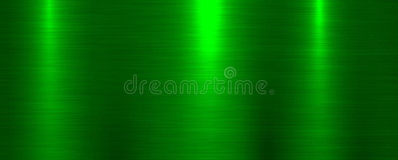 Brushed Metal Texture Background, Green Shiny Lustrous Metallic 3d ...