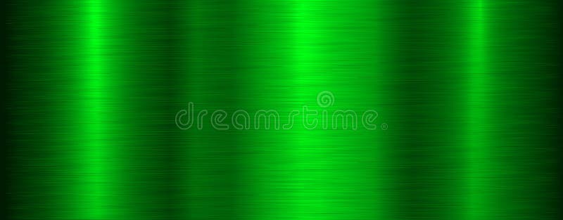 Brushed Metal Texture Background, Green Shiny Lustrous Metallic 3d ...