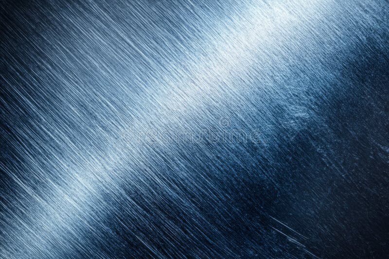 Brushed Metal Texture Background with a Polished Finish Reflecting ...
