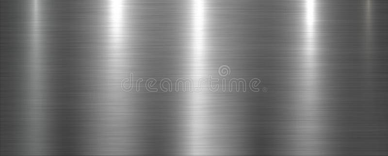 Brushed Metal Texture Background, Shiny Lustrous Dark Silver Metallic ...