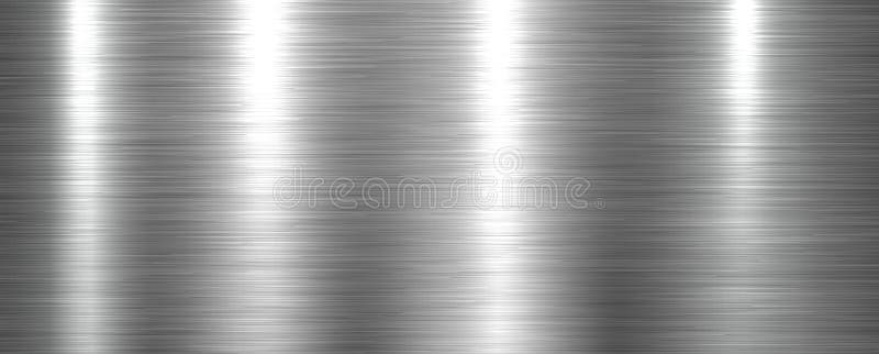 Brushed Metal Texture Background, Shiny Lustrous Dark Silver Metallic ...