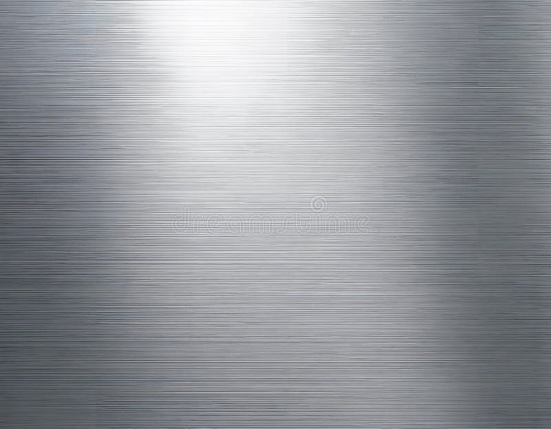 Brushed Metal Texture Background: Steel Surface with Subtle Light ...