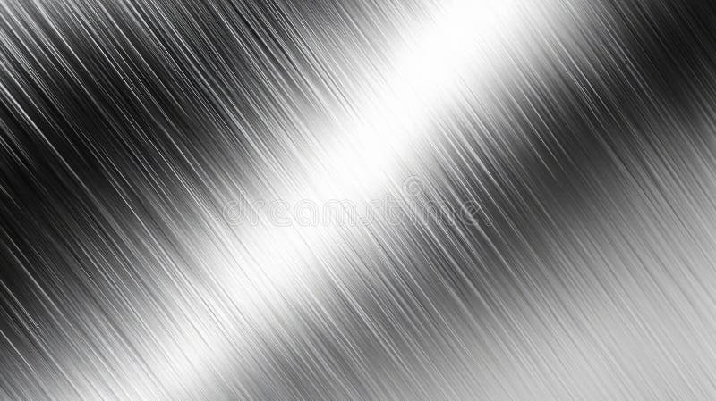Brushed Metal Texture Diagonal Lines Abstract Design Stock Illustration ...