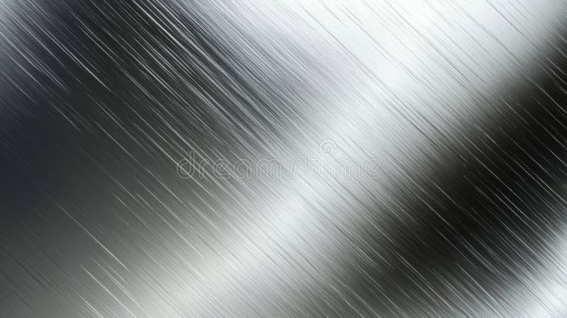 Brushed Metal Texture Diagonal Lines Background Stock Illustration ...