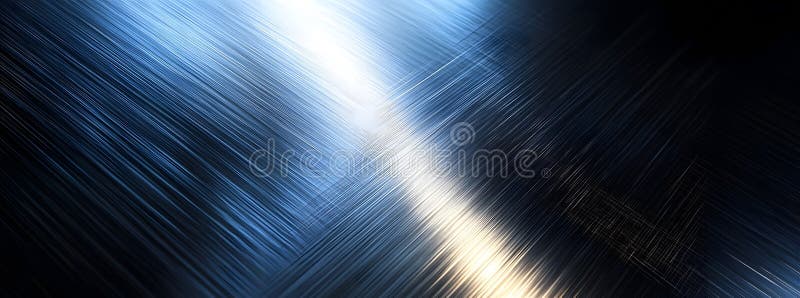 Brushed Metal Texture with Gradient Lighting Polished Steel Surface ...