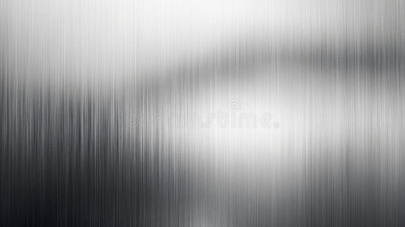 Brushed Metal Texture with Horizontal Lines and Gradient Stock ...