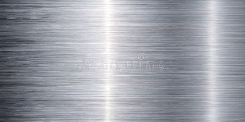 A Brushed Metal Texture with Horizontal Lines and Vertical Light ...